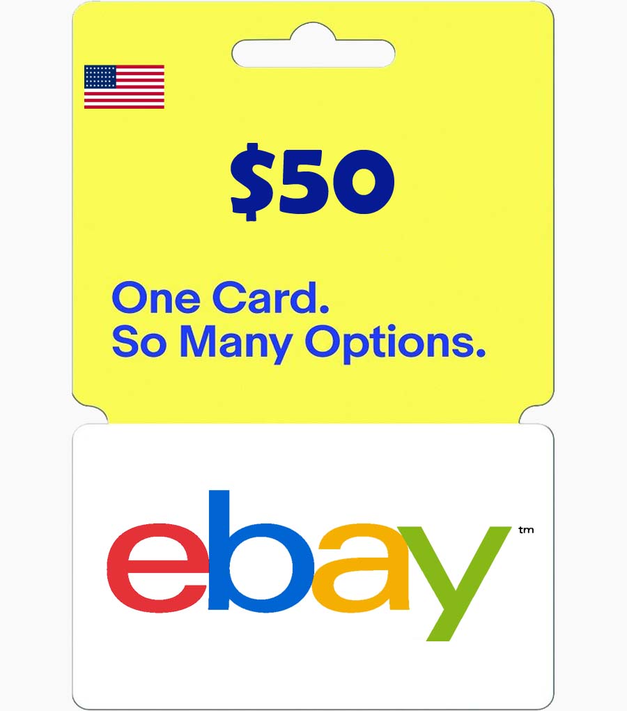 50 EBay Gift Card USA GiftChill co uk 50 EBay Gift Card USA GiftChill co uk